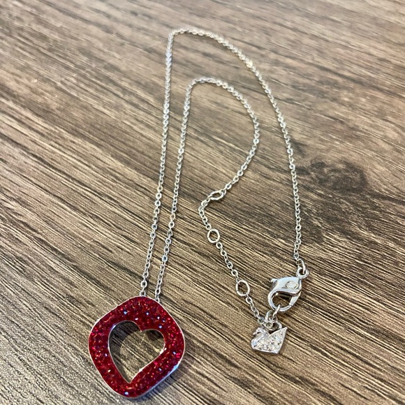Swarovski | Jewelry | Swarovski Heart Necklace | Poshmark
